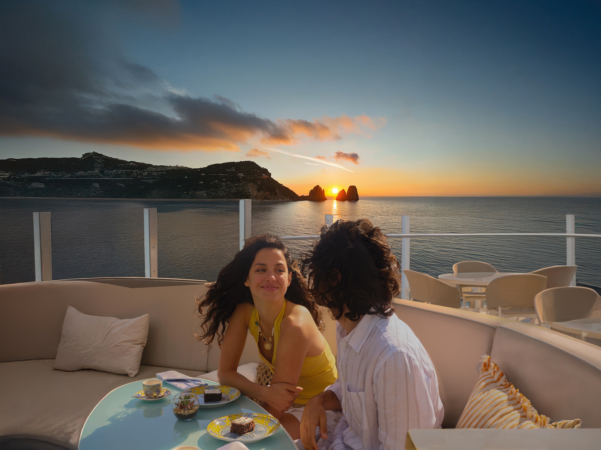 Dawn on a cruise in the Bay of Capri | Costa Cruises