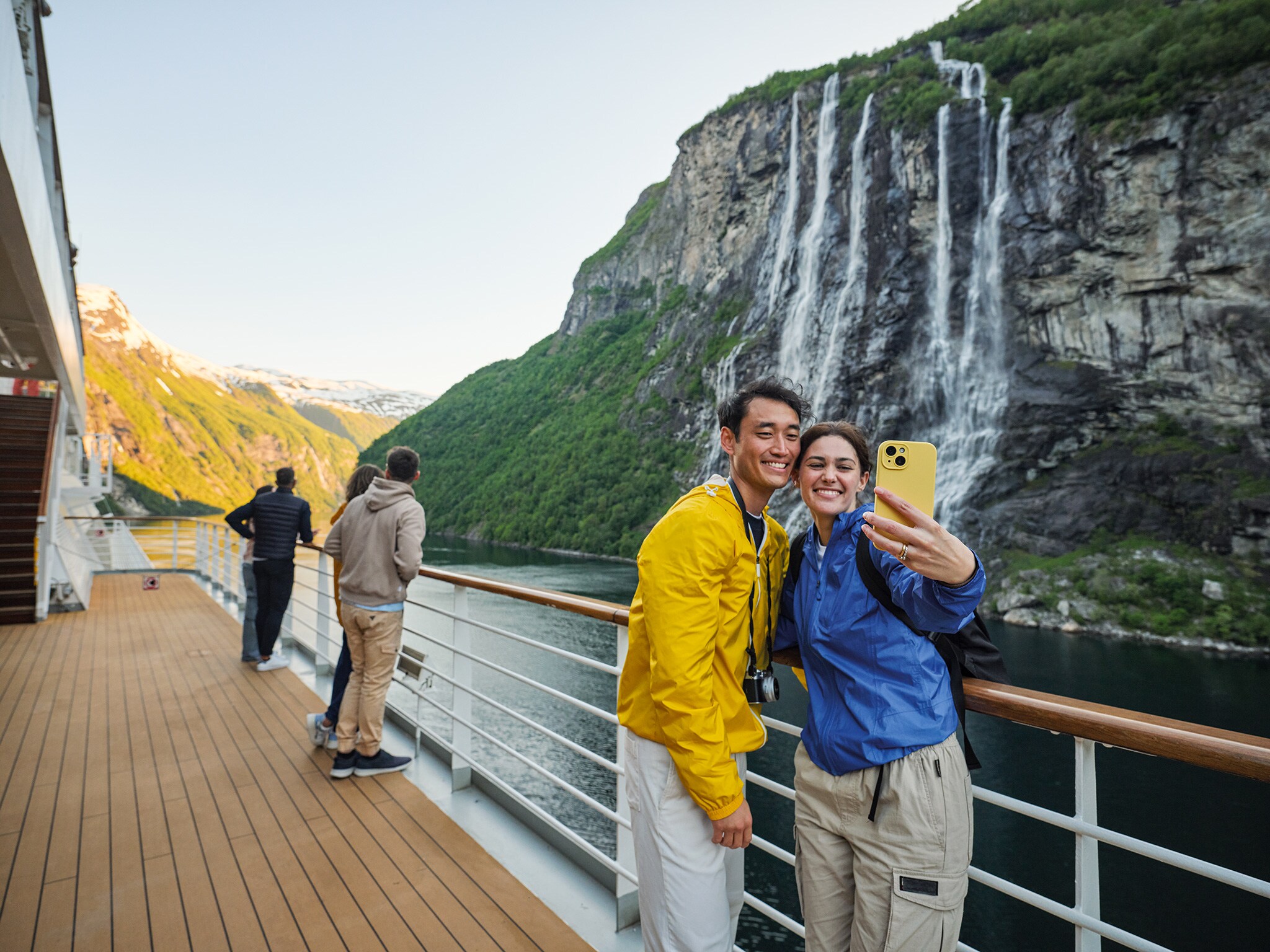 Geiranger fjord : "Seven Sisters" | Costa Cruises