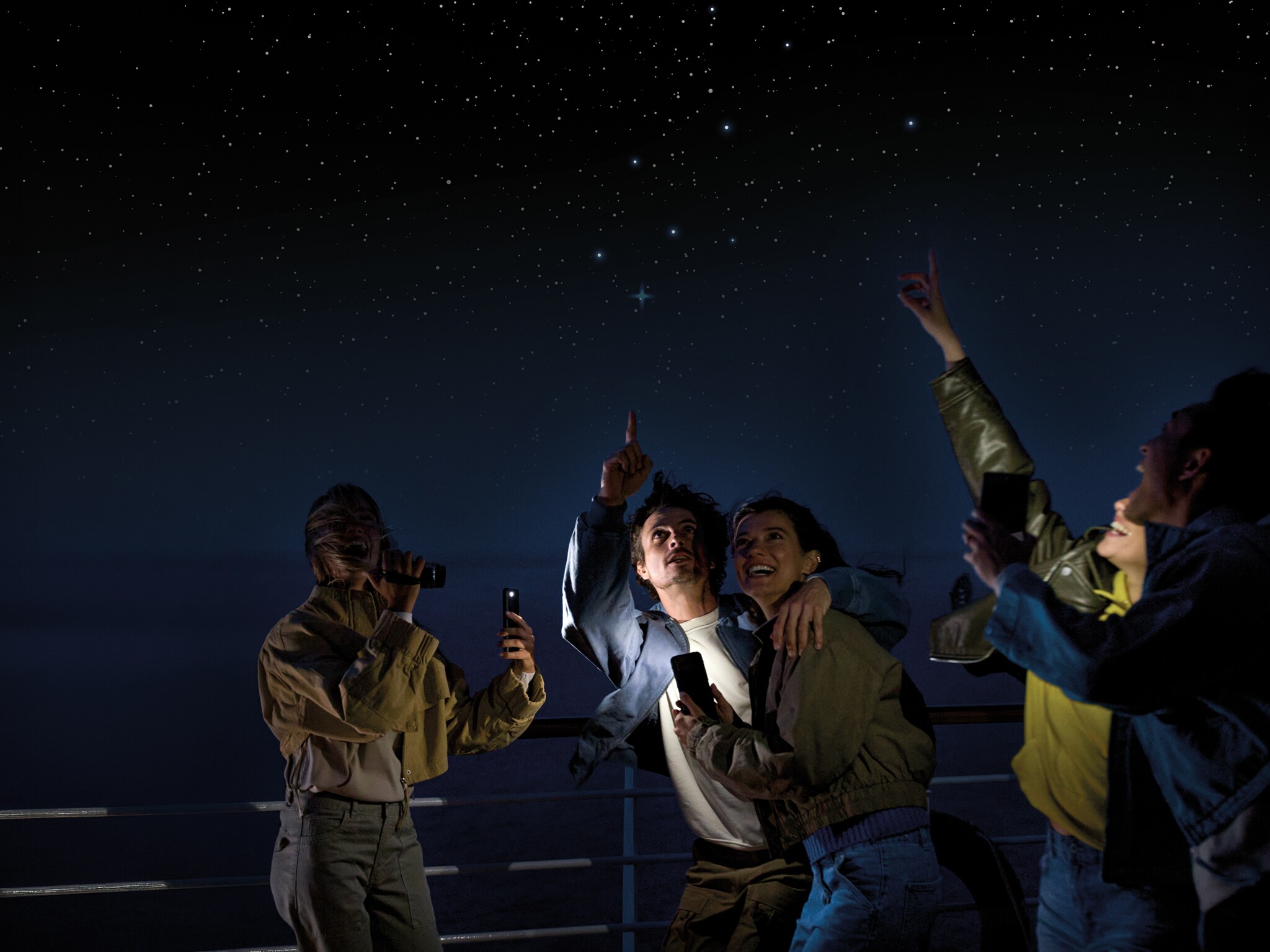 Ionian sea darkest spot : "Sea of stars" | Costa Cruises